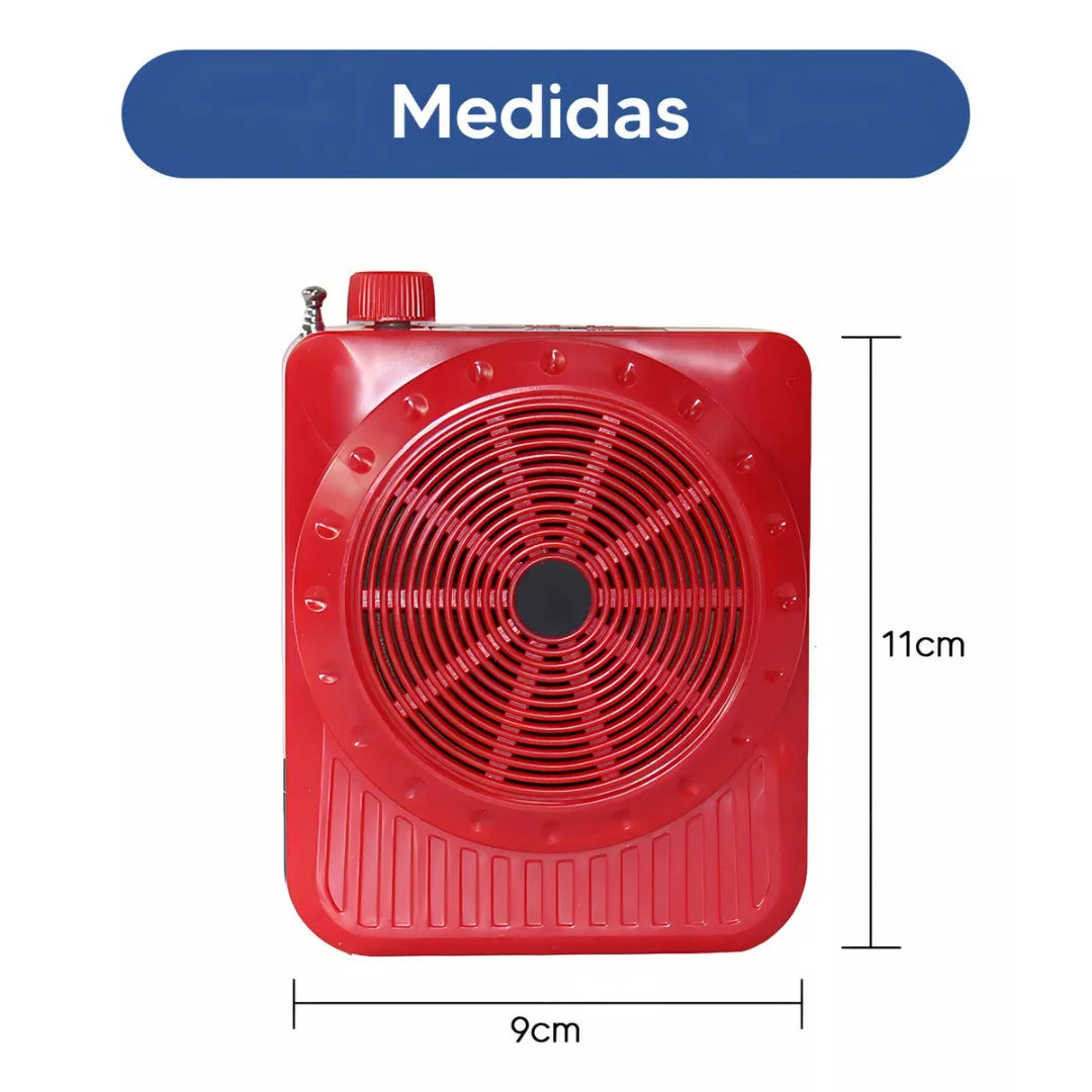 Radio Parlante Megafonia Portatil Beck Play BP-PR039BT – Tecnologia ...